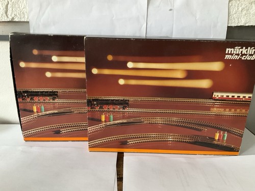 Marklin 8192 Z Scale 1:220- Double Track Set for T1 - New In Box | eBay