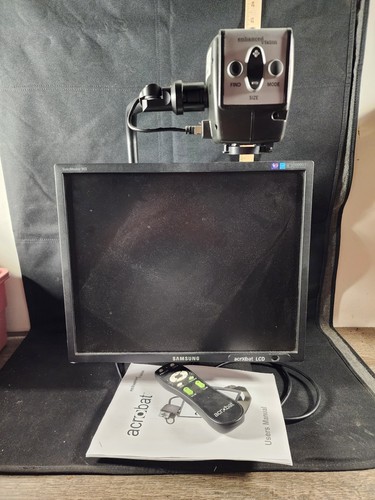 Enhanced Vision Acrobat LCD ACVE19A Video Reader Magnifier Tested Works ...