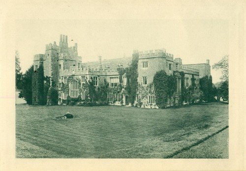 Vintage 19th Century Photo-Engraving of Compton Wynyates, From the ...