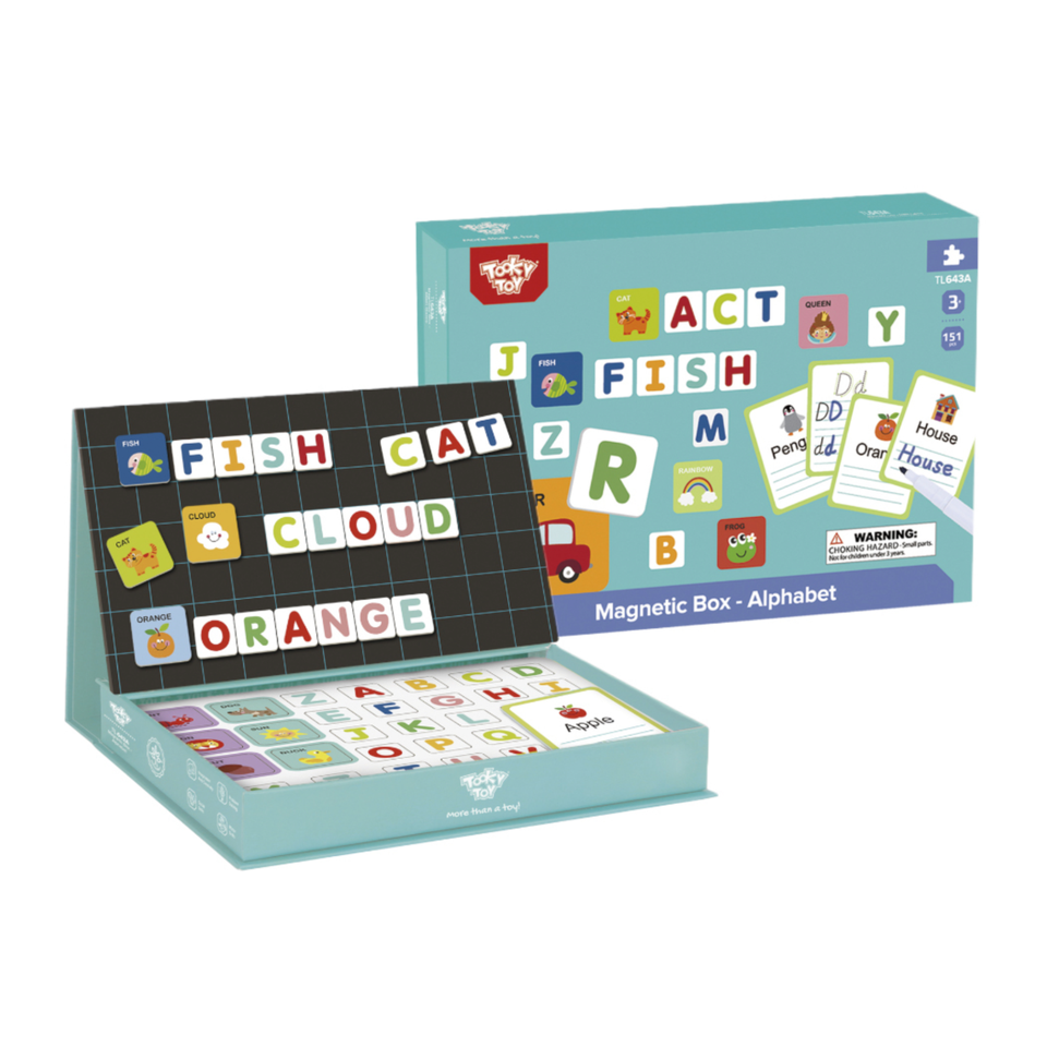 Magnetic Alphabet Set | 149 PCS Letters, Cards & Spelling Educational ...