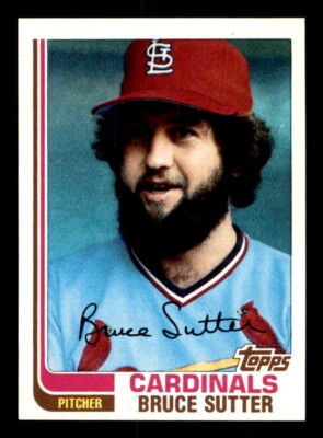 1982 Topps Baseball #260 Bruce Sutter NM/MT or Better *d2 | eBay