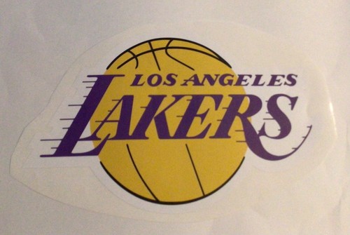 Los Angeles Lakers Logo 13”x8” NBA Teammate Fathead / Poster Wall ...