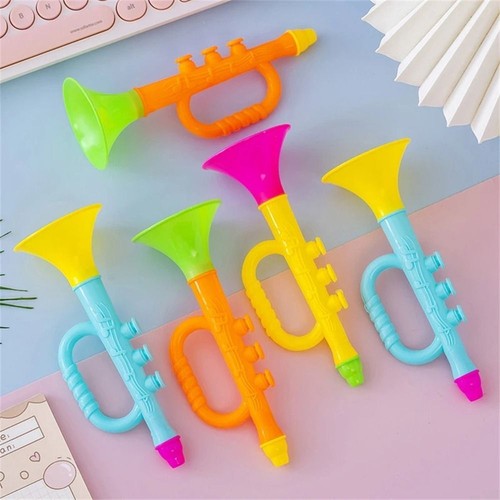 17CM Best Gift Kids Trumpet Baby Music Toys Baby Horn Toy Plastic ...