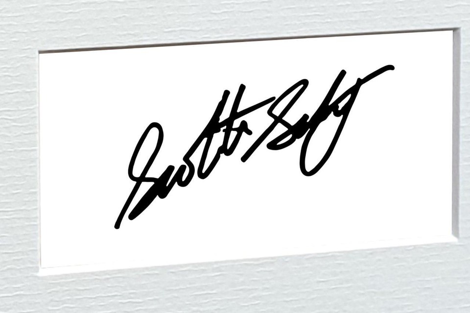 Signed 12x8 Scottie Scheffler Golf Photo Photograph Autograph Frame ...