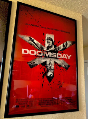 Doomsday 27x40 Full Movie Poster Signed By Director Neil Marshall w ...