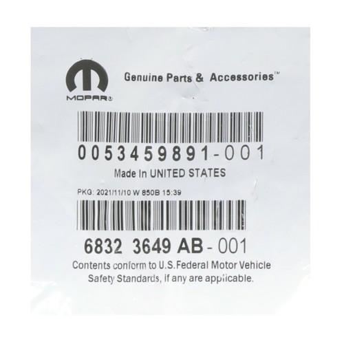 RAM 1500 2500 3500 BODY SIDE APERTURE EXHAUSTER OEM NEW MOPAR ...