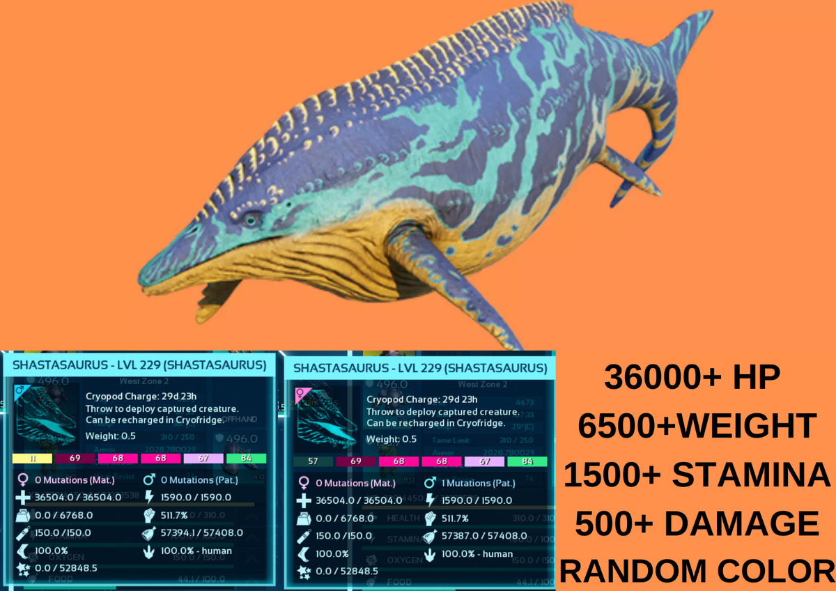 Shastasaurus Ark: Survival Ascended The Center's New Creature
