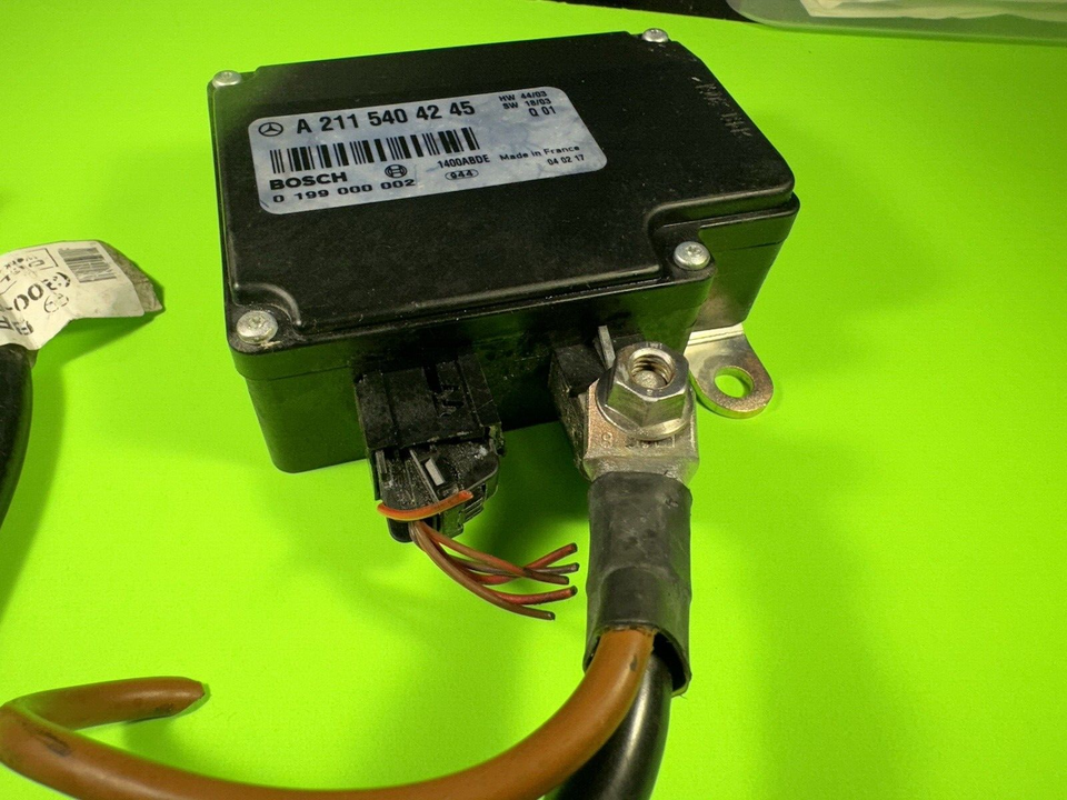 03-07 MERCEDES-BENZ W211 E320 E350 E500 BATTERY CONTROL MODULE ...
