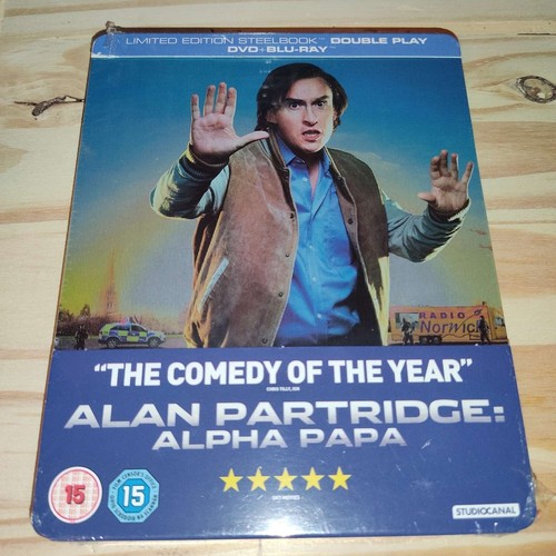 Alan Partridge: Alpha Papa Steelbook [Blu-ray] - NEUF | eBay