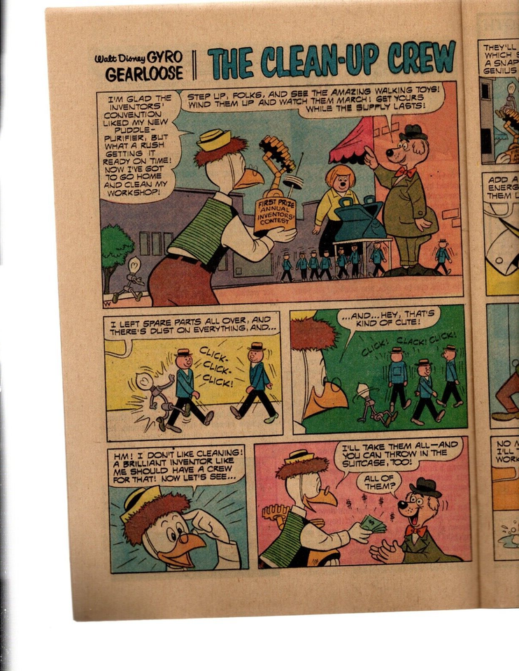 UNCLE SCROOGE COMIC BOOK No 101 with DONALD DUCK and GYRO GEARLOOSE | eBay