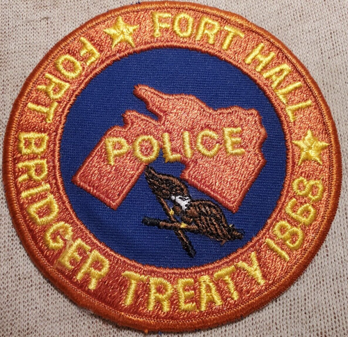 ID Vintage Fort Hall Indian Reservation Idaho Police Patch (4In ...