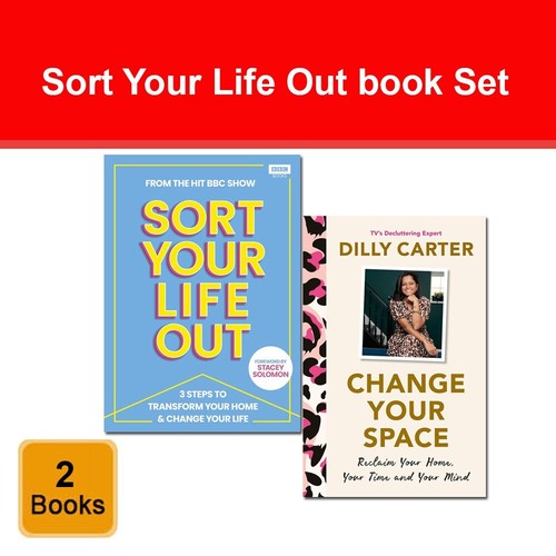 Change Your Space Dilly, Sort Your Life Out 2 Books Collection Set NEW ...
