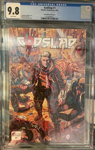 GodSlap Issue 01 Limited Edition Variant 2 (VINCENZO RICCARDI COVER ...