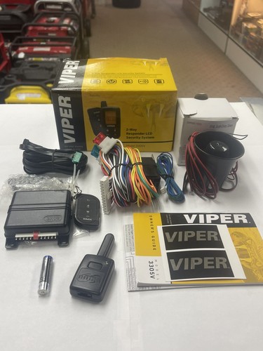 VIPER 3305V CAR ALARM SECURITY W/ 2 WAY RESPONDER REMOTE | eBay