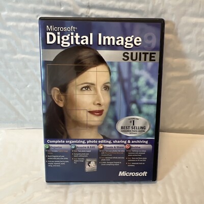 Microsoft Digital Image Suite 9 PC CD Rom Software 2 Disc Set 2003 | eBay