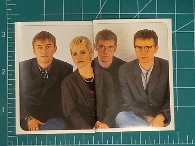 THE CRANBERRIES GROUP BAND #67 68 1998 HIT PARADE Rock Pop Star STICKER ...