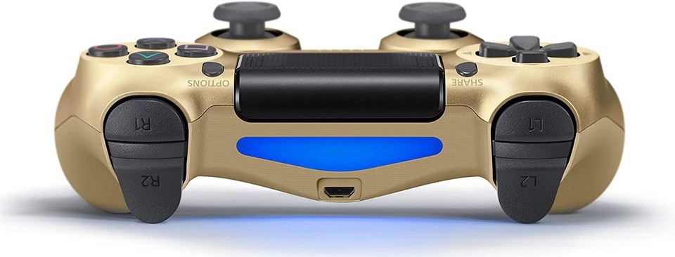 Manette Bluetooth pour PS4/PC Windows/Linux - Gold | eBay