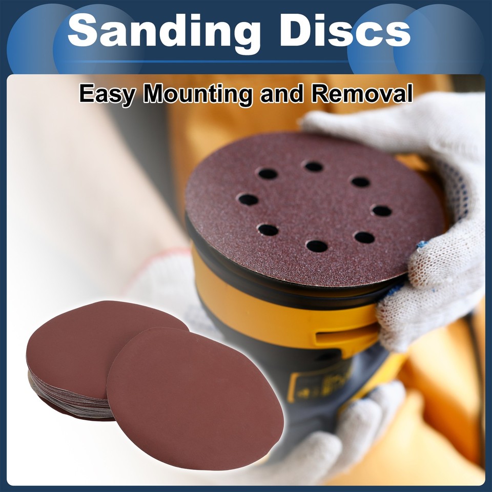 Sanding Discs 9" 1200 Grit Automotive Repair Aluminum Oxide Paper Base ...