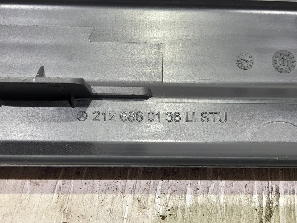 MERCEDES E220 SPORT 2011 FRONT DOOR SILL SCUFF PLATE LEFT SIDE ...
