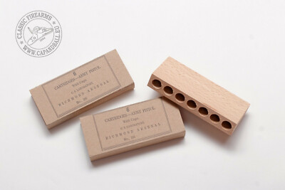 Authentic Richmond Arsenal revolver paper cartridge box for .44 cal | eBay