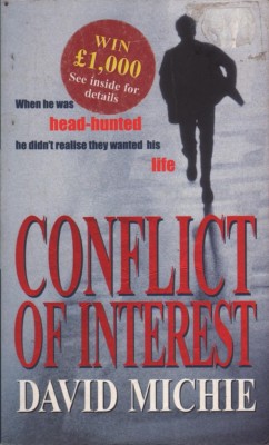David Michie CONFLICT OF INTEREST SC Book 9780751529562 | eBay