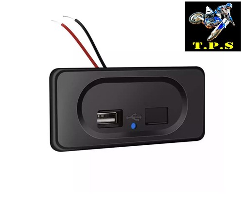 12V DOUBLE TWIN USB PLUG SOCKET CAMPERVAN MOTORHOME PEUGEOT BOXER ...