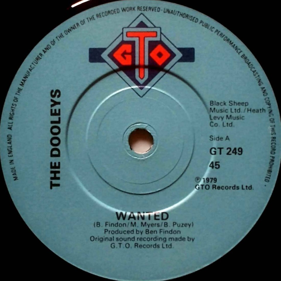 The Dooleys - Wanted / Movie Stars (and Comic Book Heroes) [7" 45 rpm ...