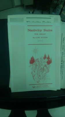 Alec Wyton: Nativity Suite; organ (Flammer) | eBay