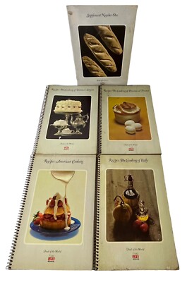 5 Vintage 1968 Time Life Book Foods Of The World Recipe Books Spiral ...