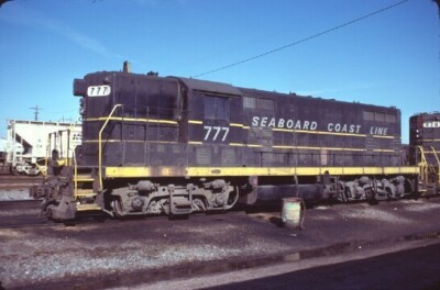 SCL 777 GP-7 CHARLESTON SC (SEABOARD COAST LINE) ORIGINAL SLIDE 12-24-77 T3-11 | eBay