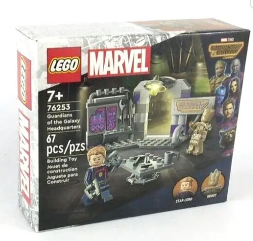 LEGO Marvel 🔥76253 Guardians of the Galaxy Headquarters Star Lord Groot ...