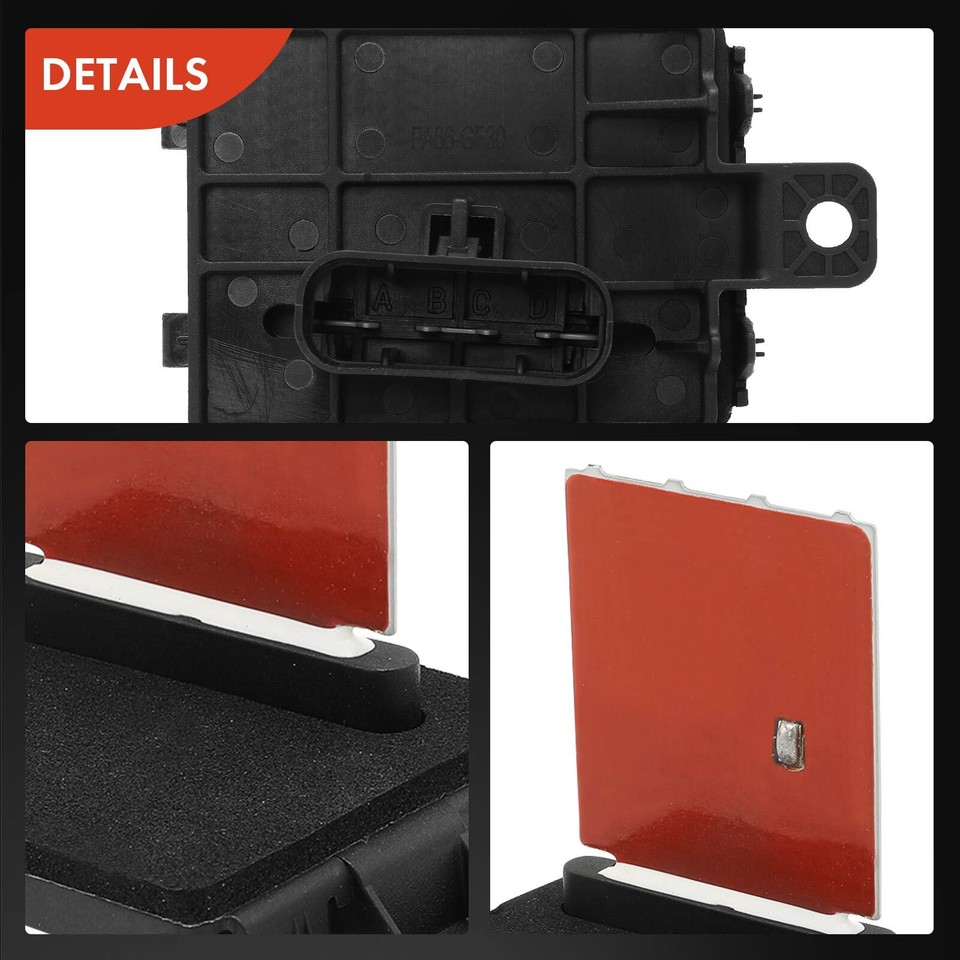 Heater Blower Motor Resistor for Ford Fusion Lincoln MKZ Zephyr Mercury ...