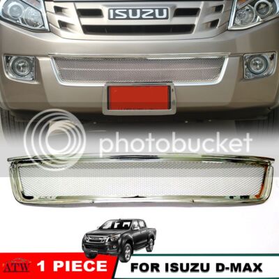 For Isuzu D-Max Dmax Holden Rodeo 12-14 Front Lower Grill Grille Cover ...