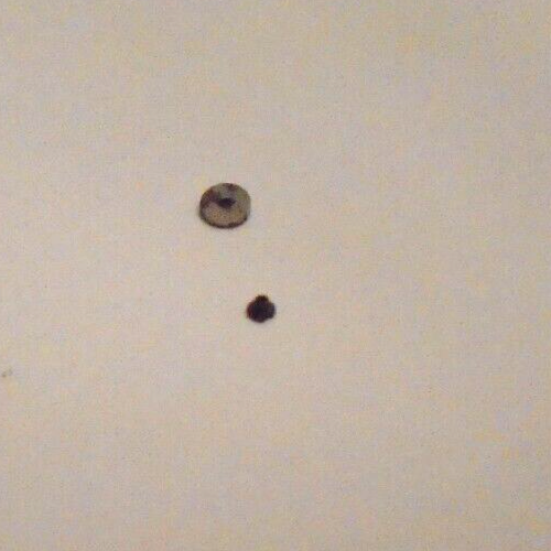 WALTHAM 0 - 3/0 POCKET WATCH ROLLER TABLE W/ JEWEL PIN SEE AD --BOX 60 ...