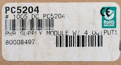PC5204 Power Supply Module With 4 Outputs - SAME DAY SHIPPING | eBay