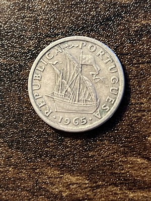 1965 Portugal 2 1/2 Escudos Actual Coin TB1353* | eBay