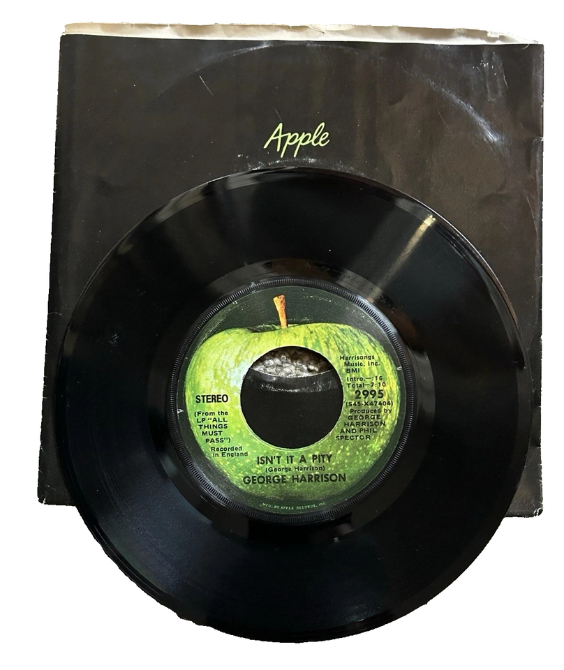 George Harrison – My Sweet Lord / Isn't It A Pity Apple Records Beatles ...