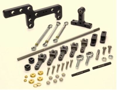 Genuine Enderle Dual Carb Linkage supercharger Blower Sideways In-line ...