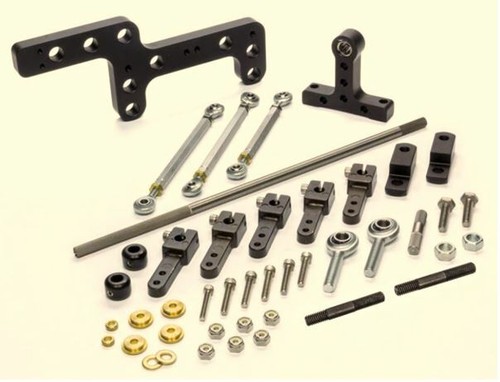 Genuine Enderle Dual Carb Linkage supercharger Blower Sideways In-line ...