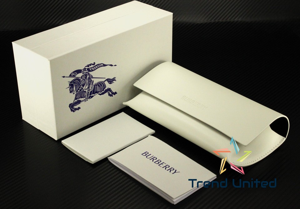 BURBERRY BE2420 4146 Check Sand Demo Lens 52 mm Women's Eyeglasses ...