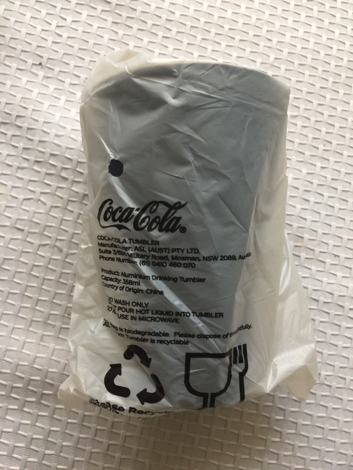 McDonalds Blue Coke Cup Coca Cola Glass Maccas 2020 | eBay Australia