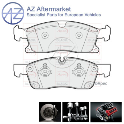 Fits Mercedes M-Class GLE GL-Class GLS AZ Front Brake Pads Set #2 ...
