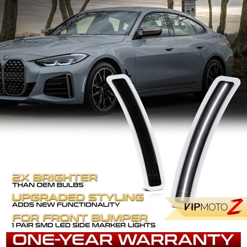2019-2022 BMW 3/4 Series G20 330i 430i Full LED Smoke Side Marker Light ...