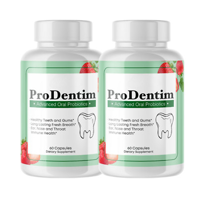 2-Pack Prodentim for Gums and Teeth Health Prodentim Dental Formula 120 ...