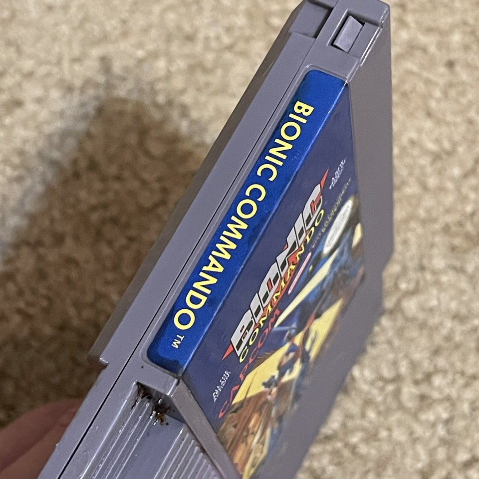 Bionic Commando (Nintendo NES, 1988) Authentic Cartridge OEM Tested ...