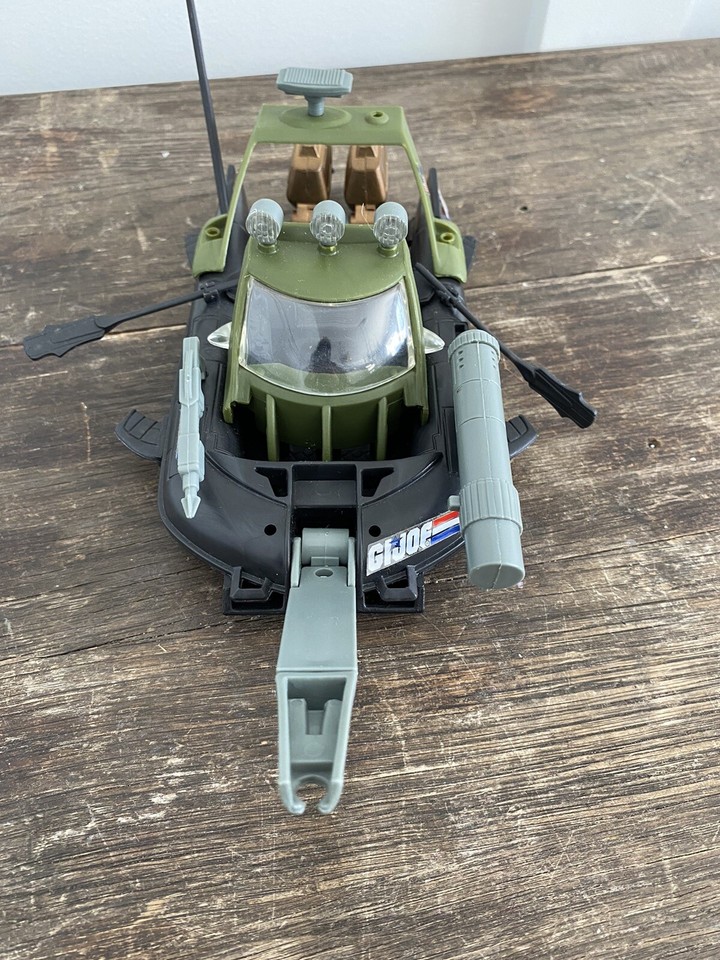 Vintage 1991 Rare GI Joe Hasbro Action Vehicle Boat Raft Night Landing ...