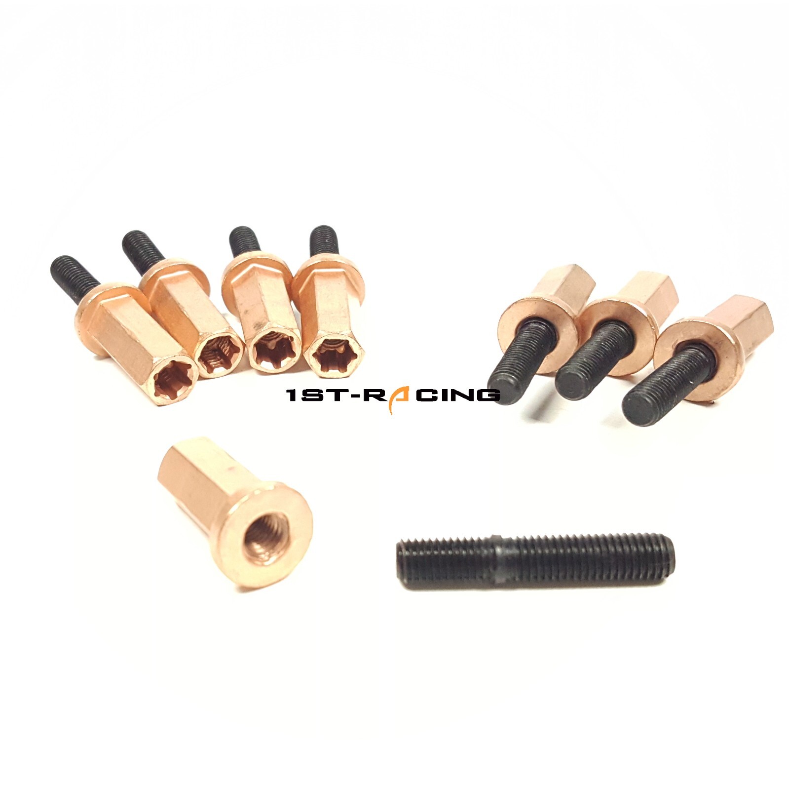 Exhaust Nuts + Studs Kit For BMW 135 335 535 Z4 M50 M52 M54 N52 N53 S50 ...