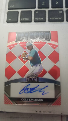 2024 Leaf Metal Baseball Diamond Wonders Autograph Colt Emerson 1/20 | eBay