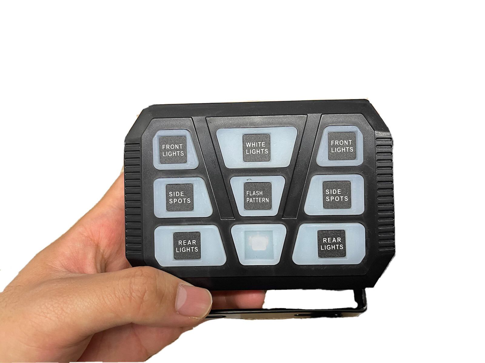 12V Button Gang Switch Box Controller Customizable Water and Dust ...