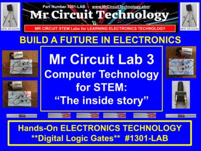 1301-LAB Mr Circuit Lab 3 LOGIC GATES KIT - How Robotics Computers Work ...